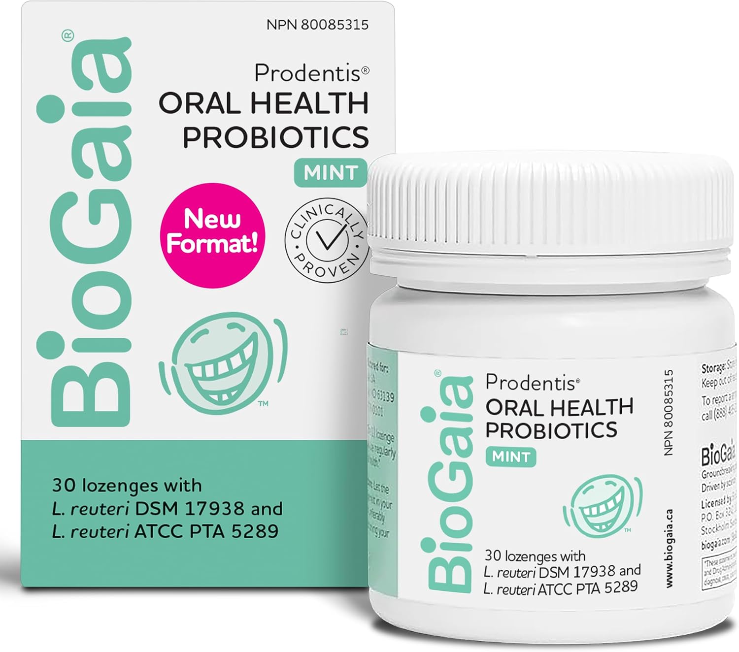 Prodentis Mint | Dental Oral Probiotic Lozenges | for Adults ...