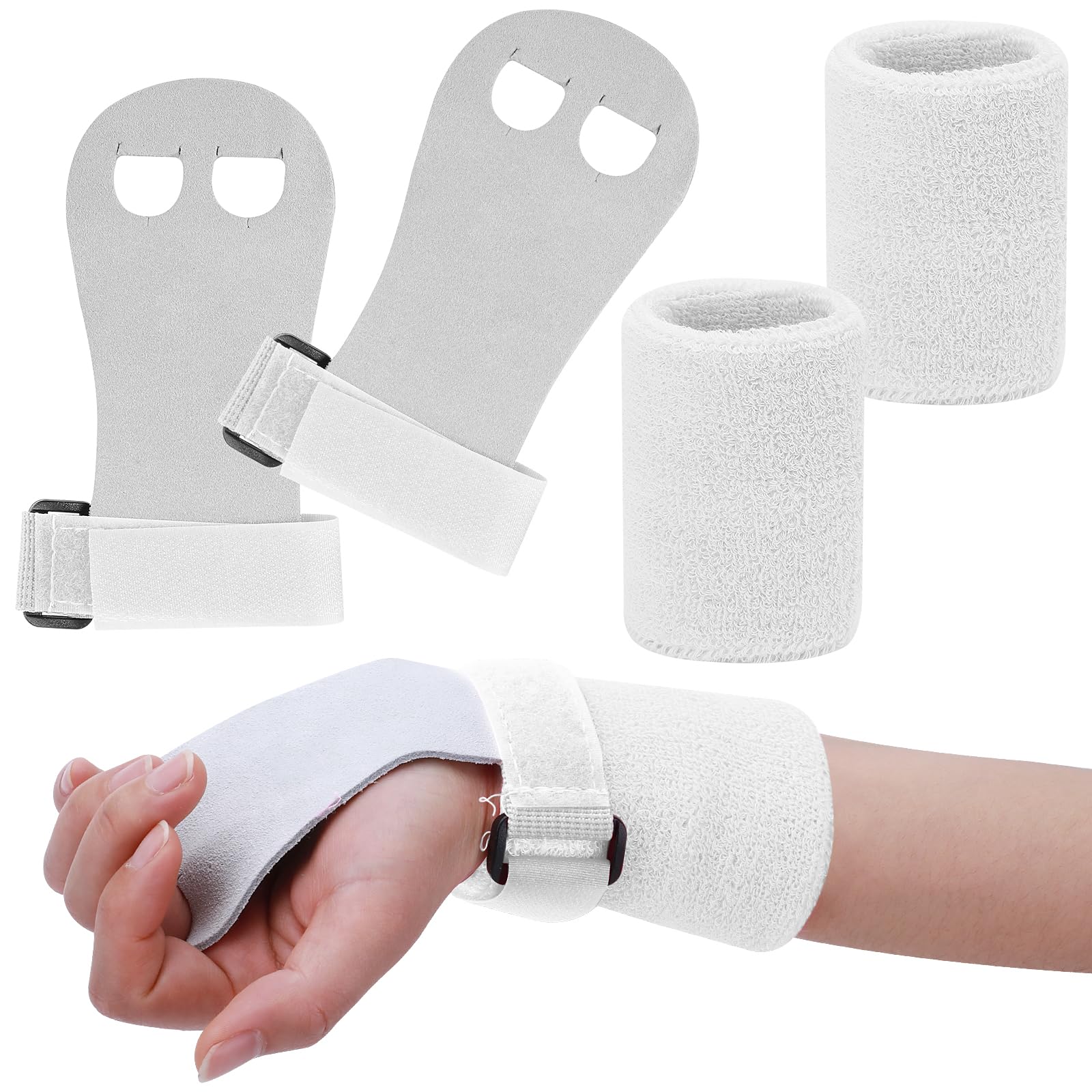 Snapklik.com : Abeillo 2 Gymnastics Grips Wristbands Sets For Girls ...