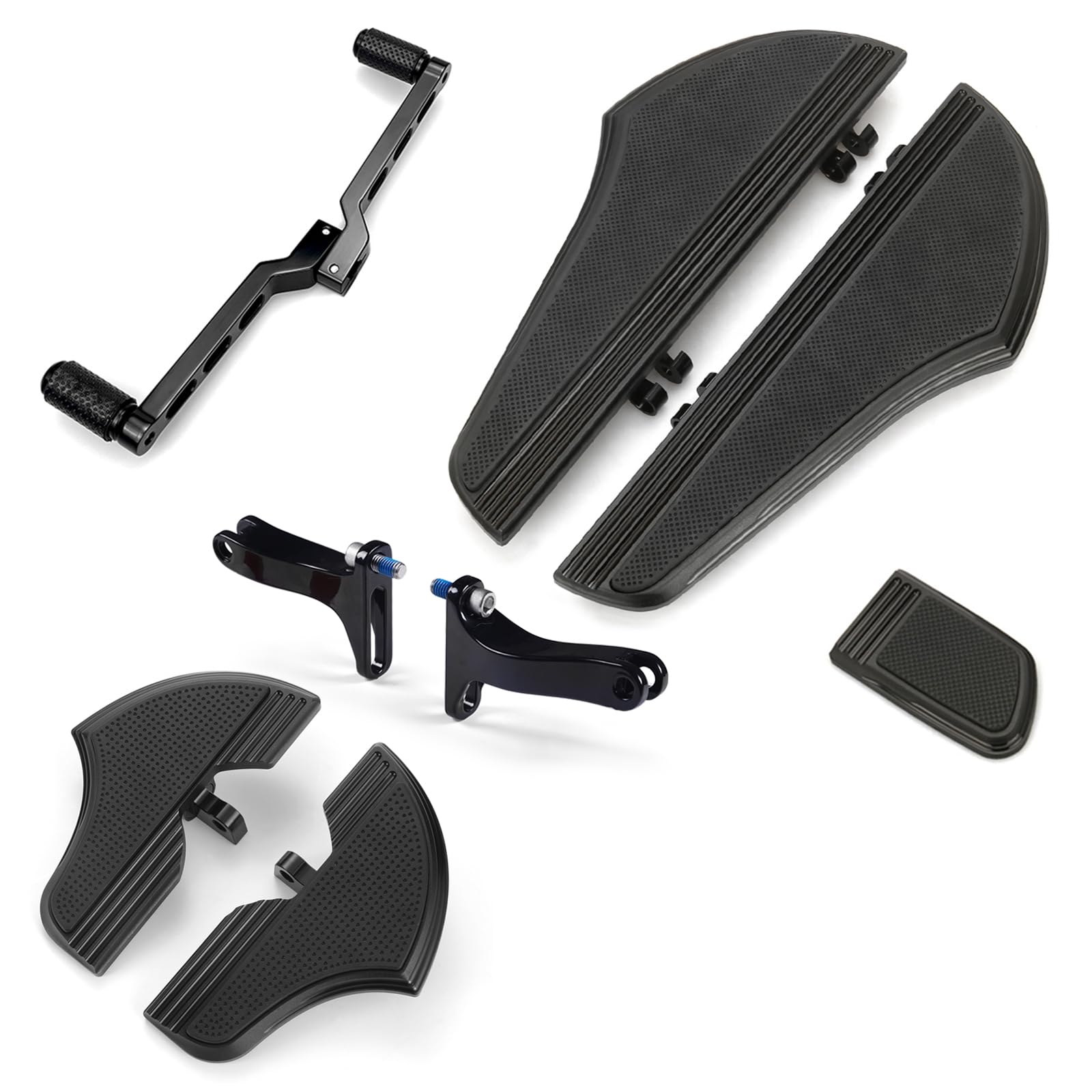 Amazon.com: For Harley Davidson Floorboards Touring Street Road Glide ...