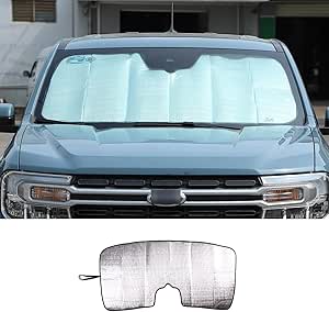 Amazon.com: Car Windshield Sunshade Compatible with Ford Maverick 2022 ...