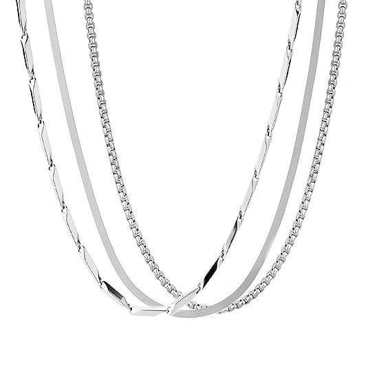 Buy VAMA FASHIONS Classic Trendy Stylish Stainless Steel Silver Rice ...