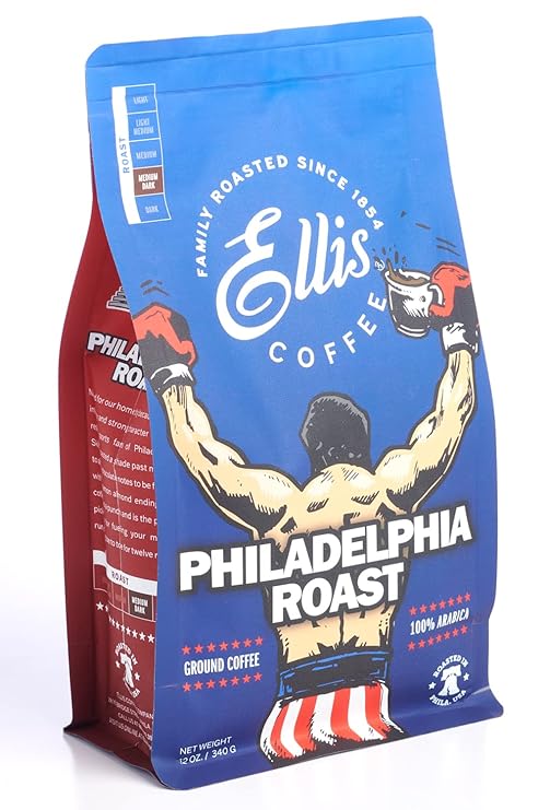 Amazon.com : Ellis Coffee - Philadelphia Roast – Medium-Dark Roast ...