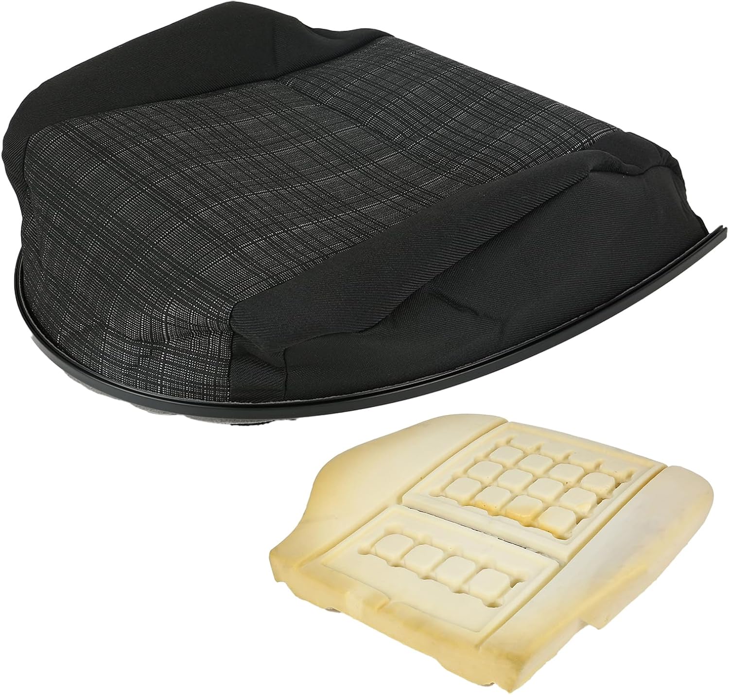 Amazon.com: Copgge Driver Side Bottom Replacement Cloth Seat Cover and ...