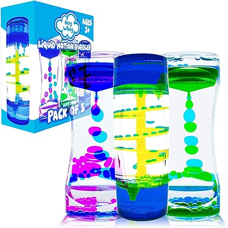 Amazon.com: Playlearn Liquid Motion Bubbler - Liquid Timer Sensory Toy ...