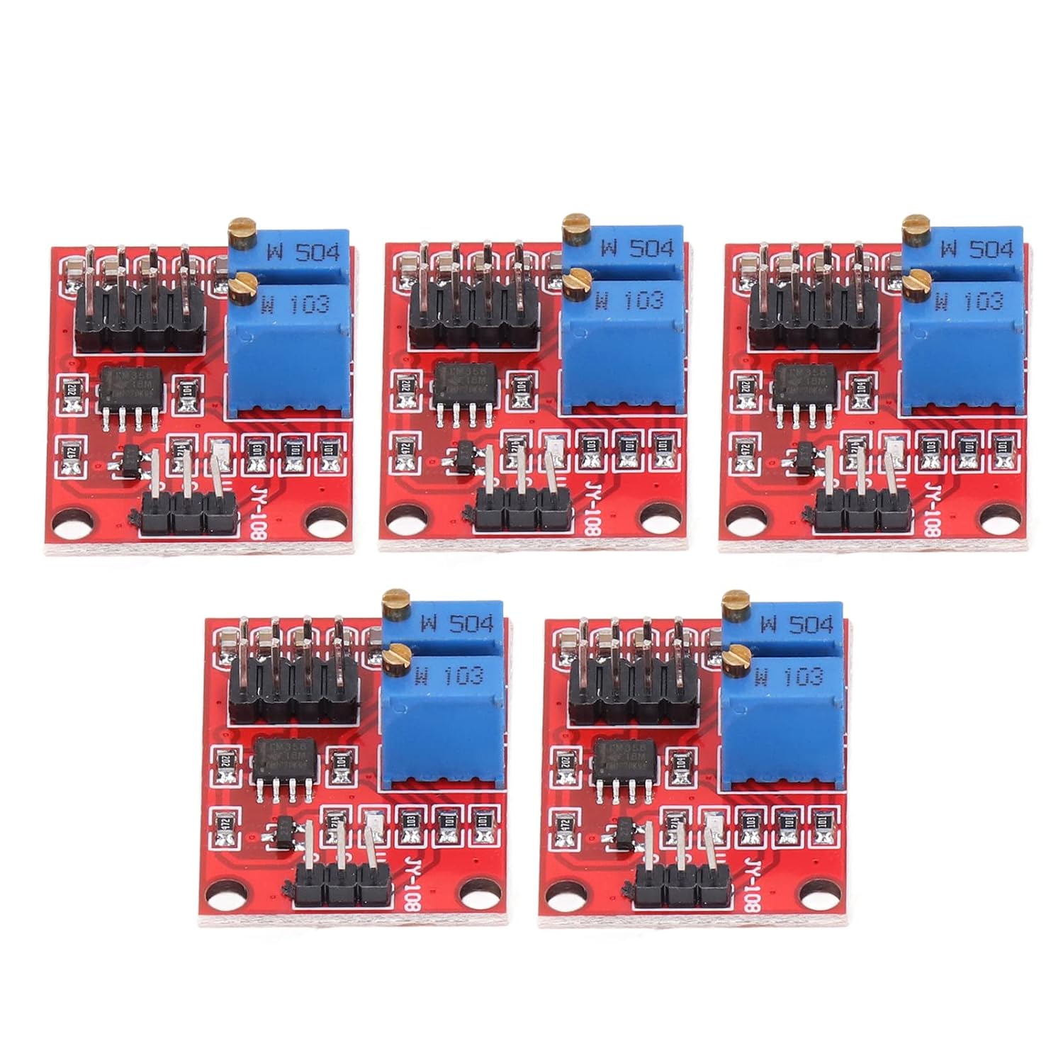 Amazon.com: 5Pcs Frequency NE555 Pulse Module Duty Cycle Adjustable ...