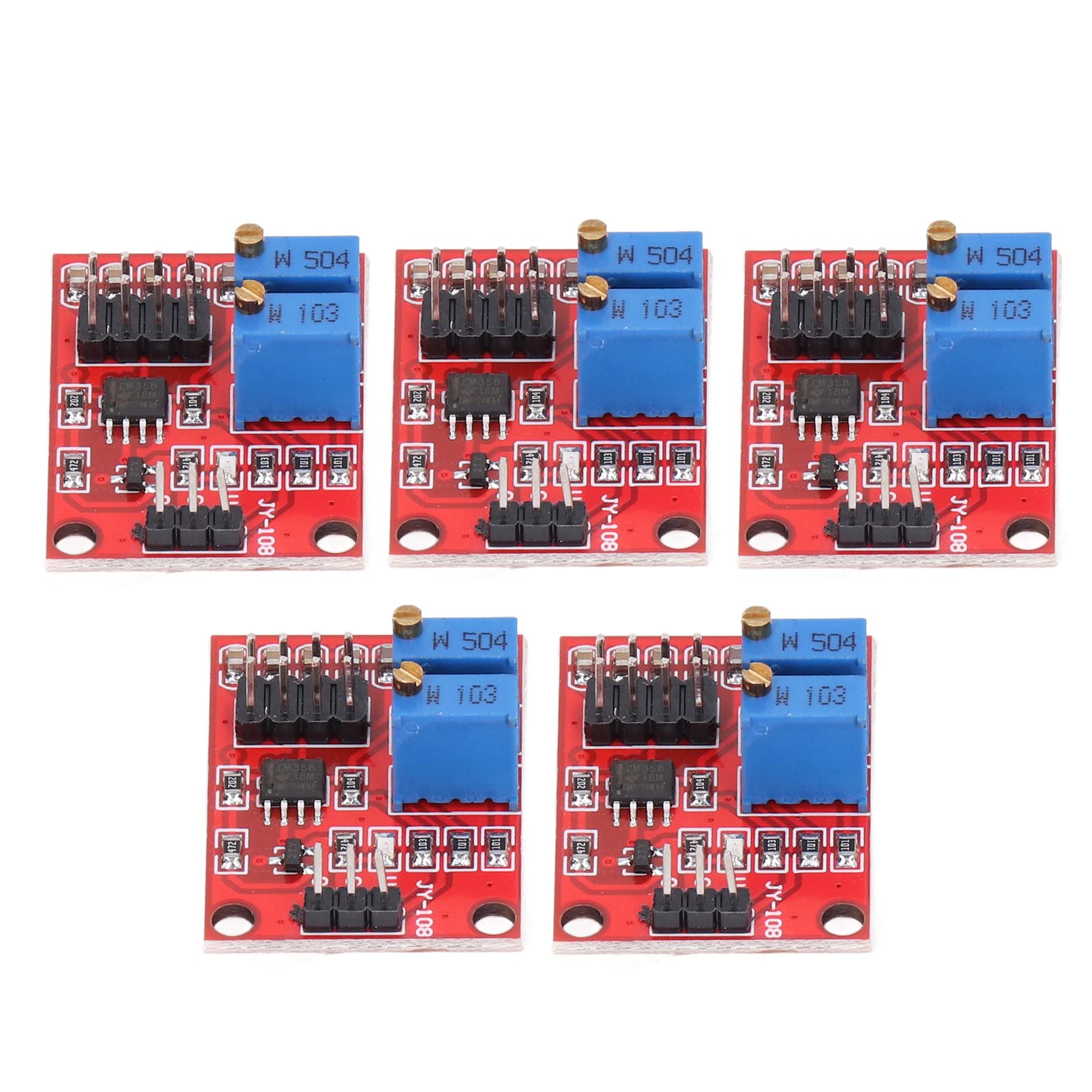 5Pcs Frequency NE555 Pulse Module Duty Cycle Adjustable Module Duty ...