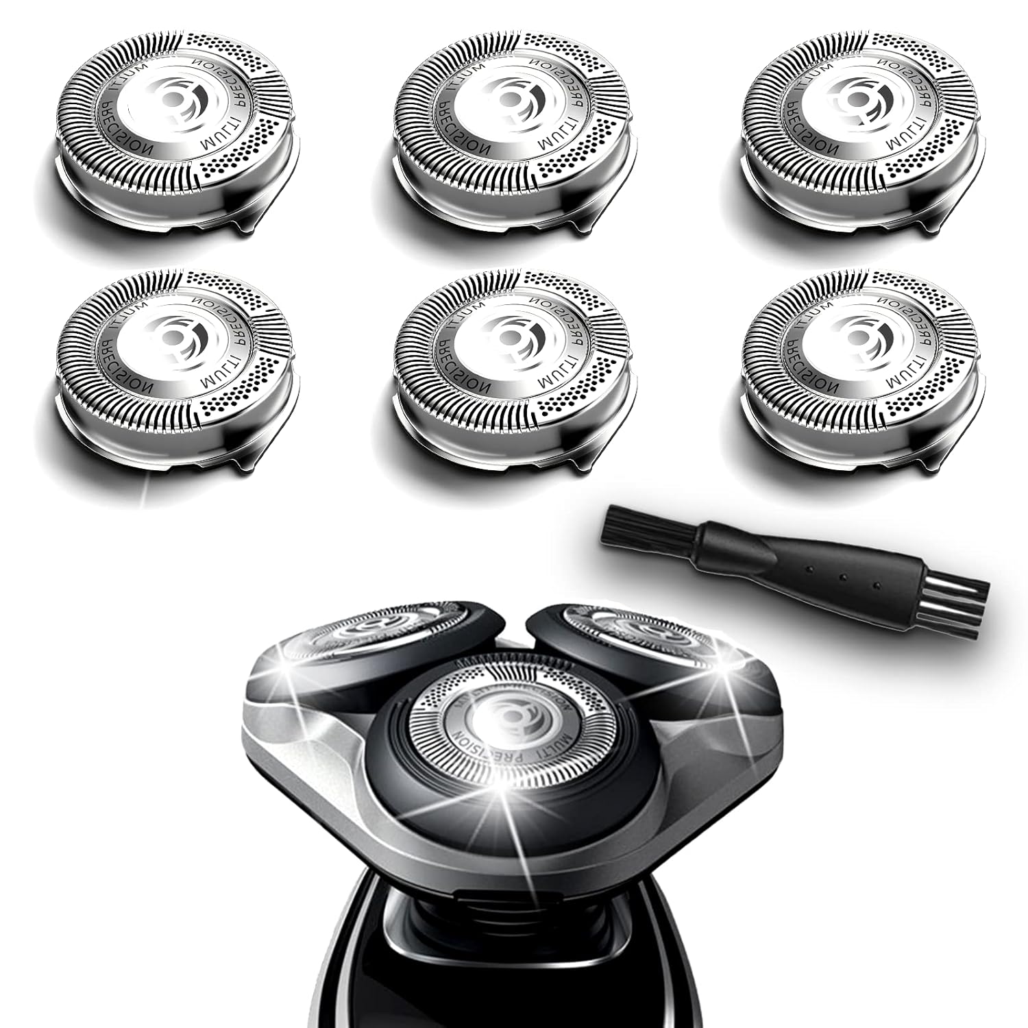 Amazon.com: SH50/52 Replacement Heads for Philips Norelco Shavers ...