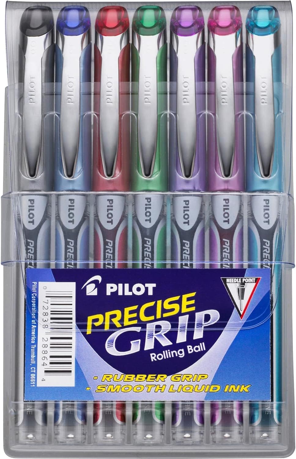 Amazon.com : PILOT, Precise Grip Liquid Ink Rolling Ball Stick Pens ...