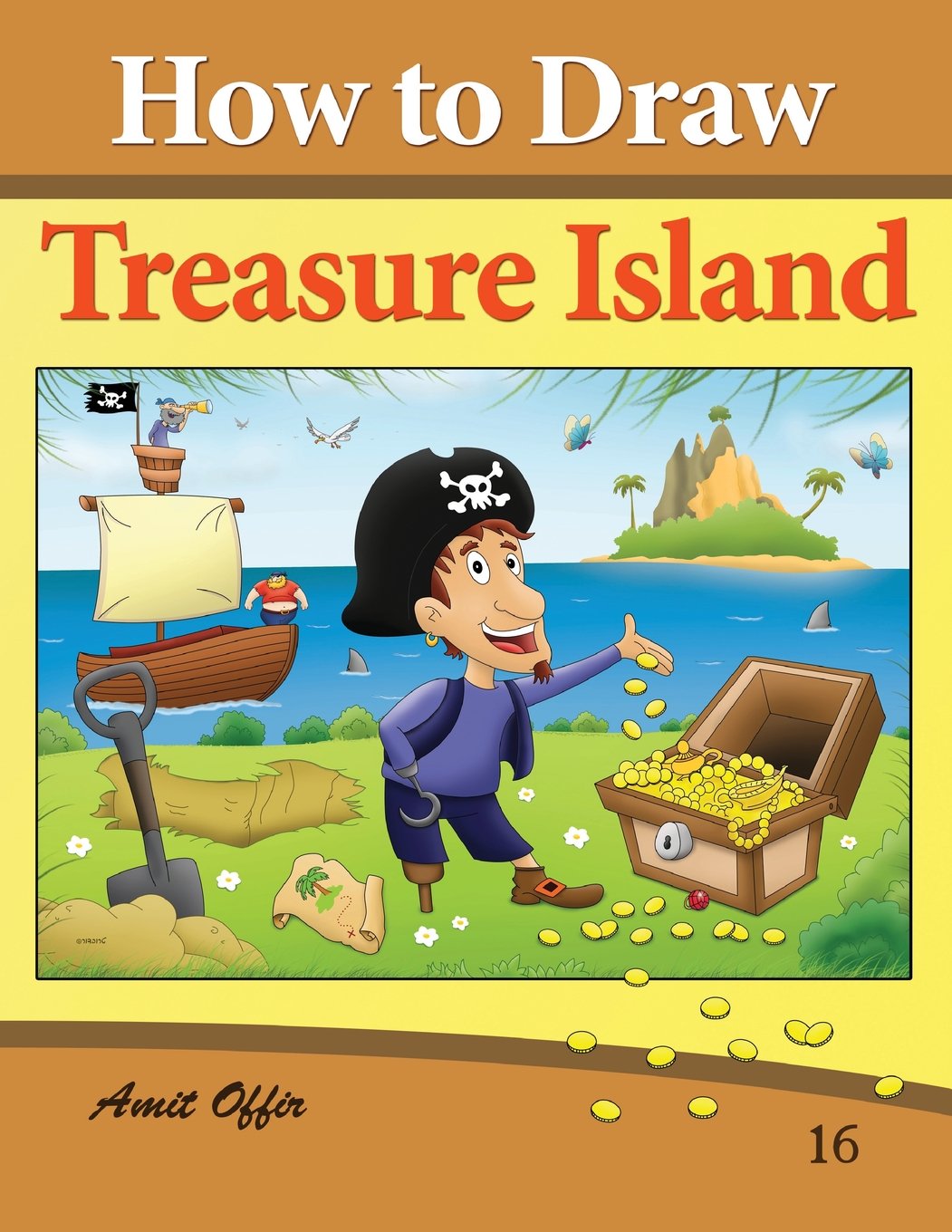 Buy How to Draw Treasure Island: Drawing Books for Beginners Online at ...
