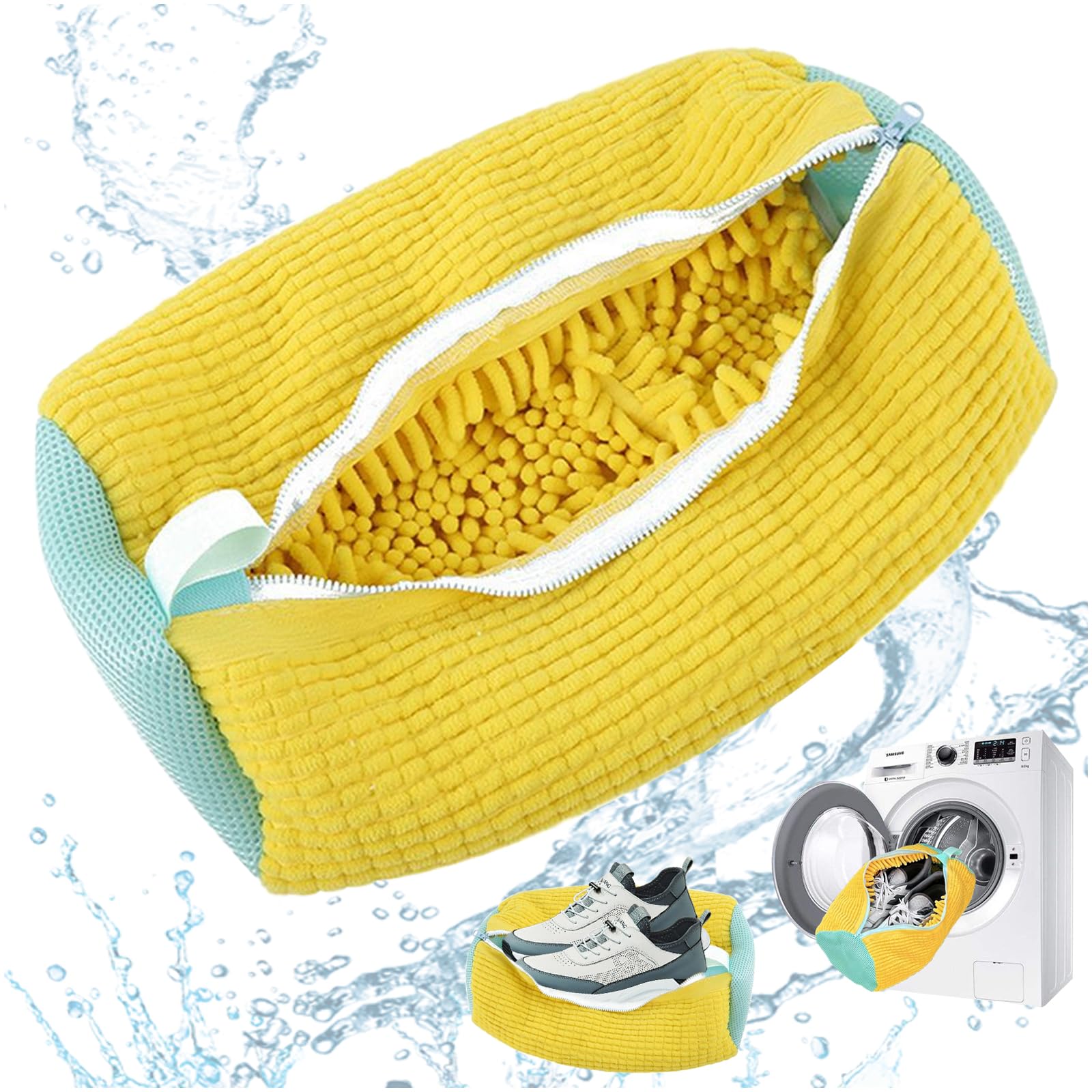 Shoe Washing Machine Bag, Laundry Shoe Bag Trainer Washing Machine Bag ...