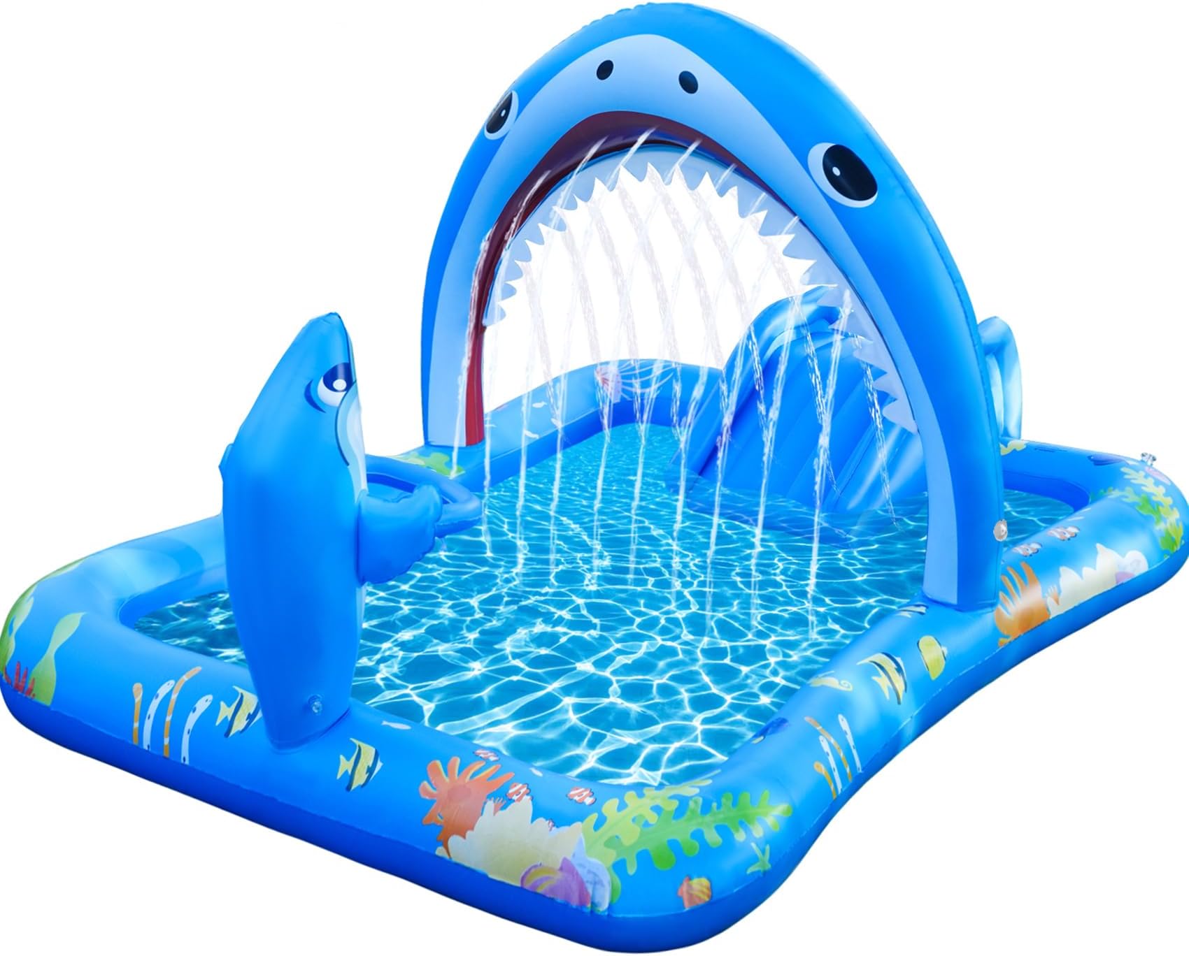 Amazon.com: Intex Dinoland Backyard Inflatable Toddler Pool and Ocean ...
