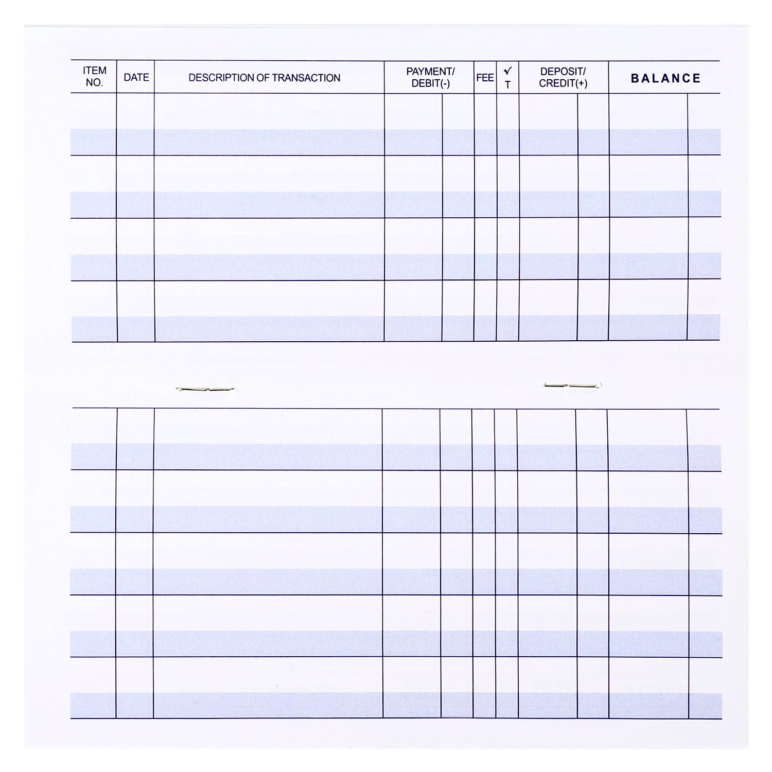 Snapklik.com : 24 Pack Larger Lines Checkbook Register, Check Registers ...
