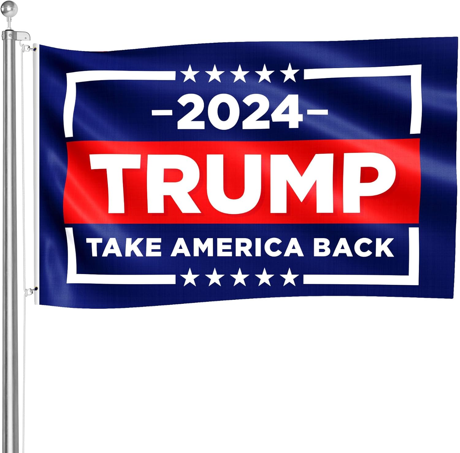 Amazon.com : FreverFrid Trump 2024 Flag 3X5 FT - Donald Trump Flags ...