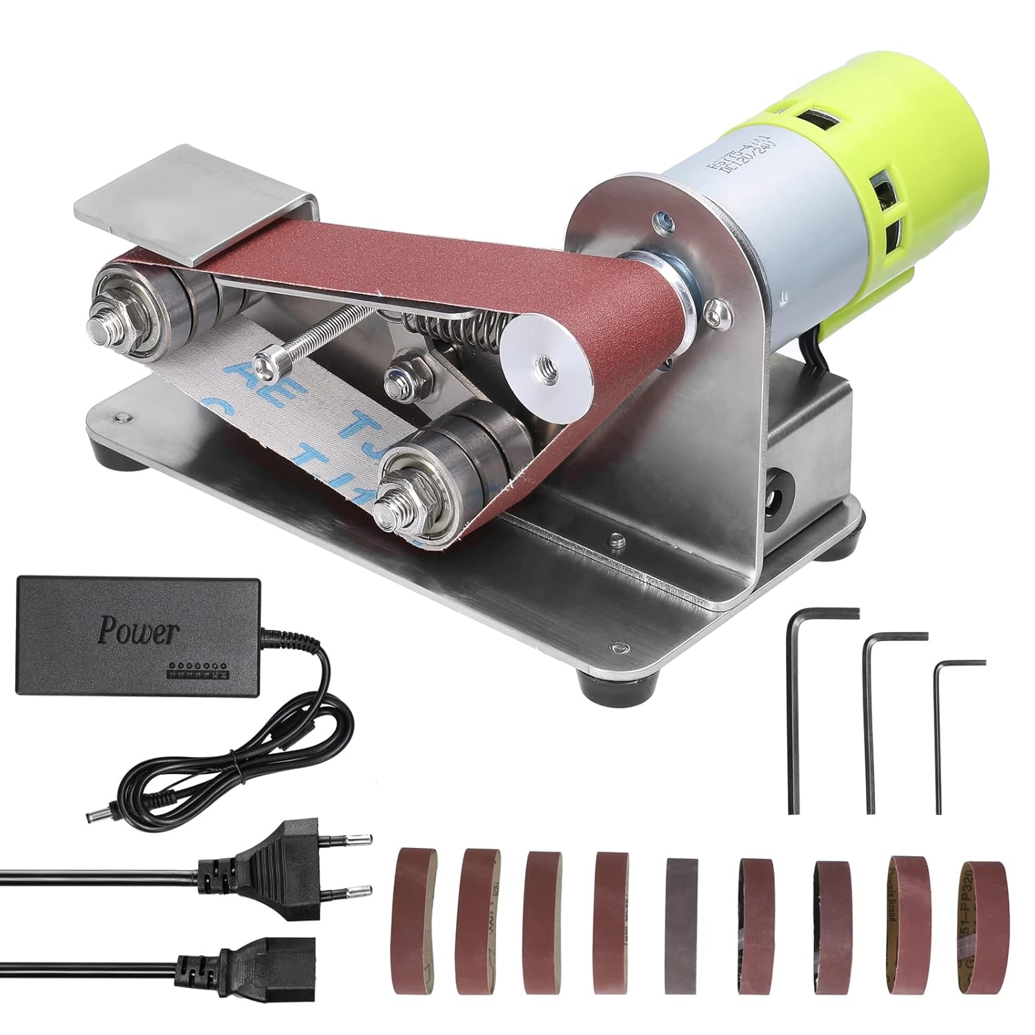 FABOBJECTS® Multnctional Grinder Mini Electric Belt Sander DIY ...
