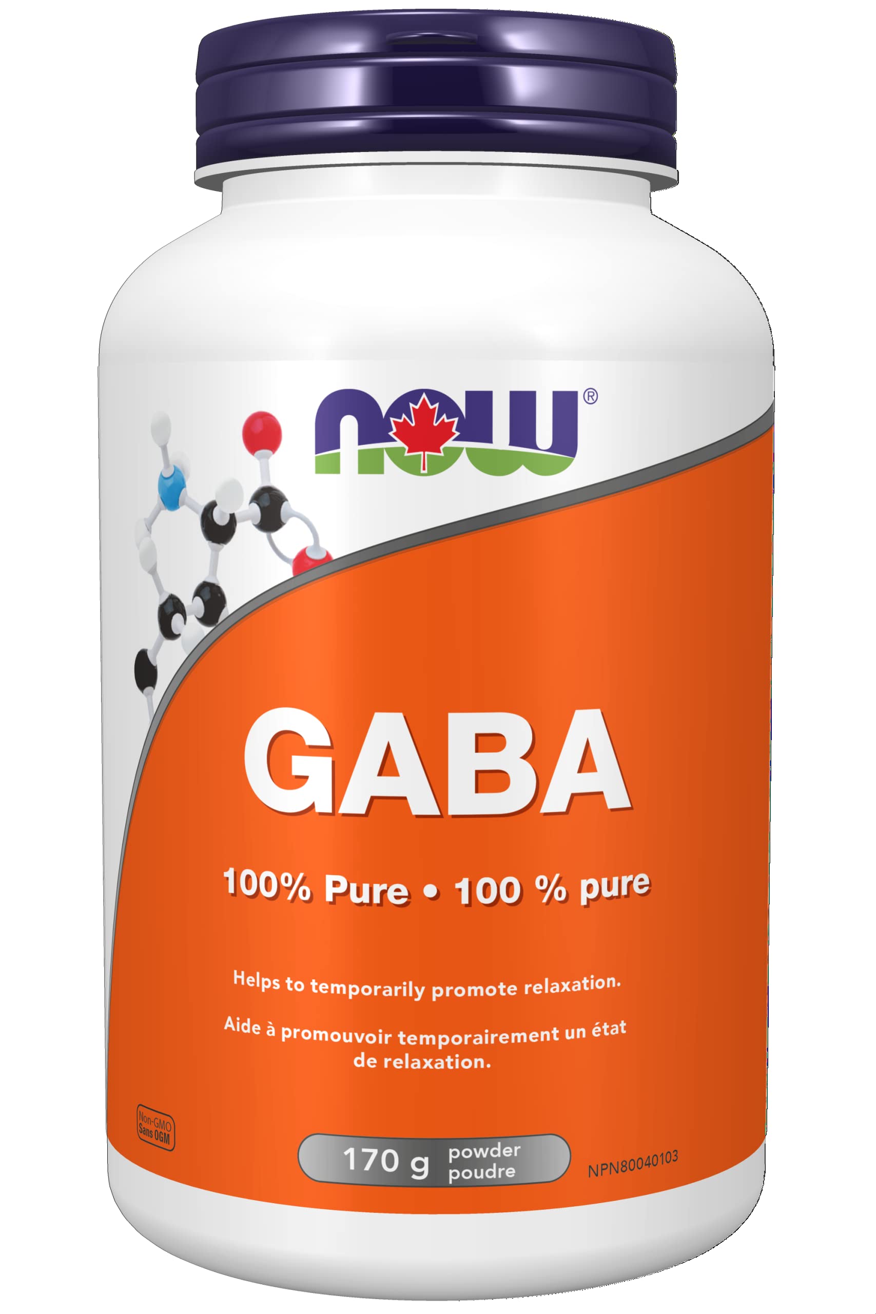NOW Supplements GABA Pure Powder, 170g : Amazon.ca: Health & Personal Care