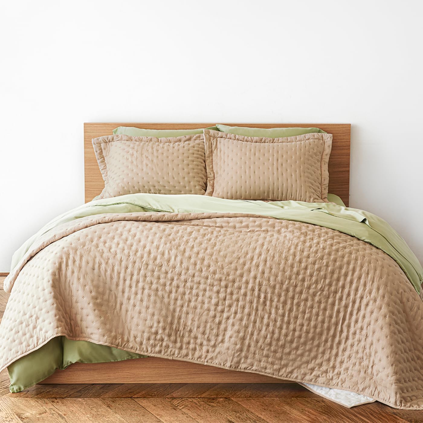 Smart Bamboo: Colcha Reversible Modelo Bliss/Ligera, Suave y Resistente ...