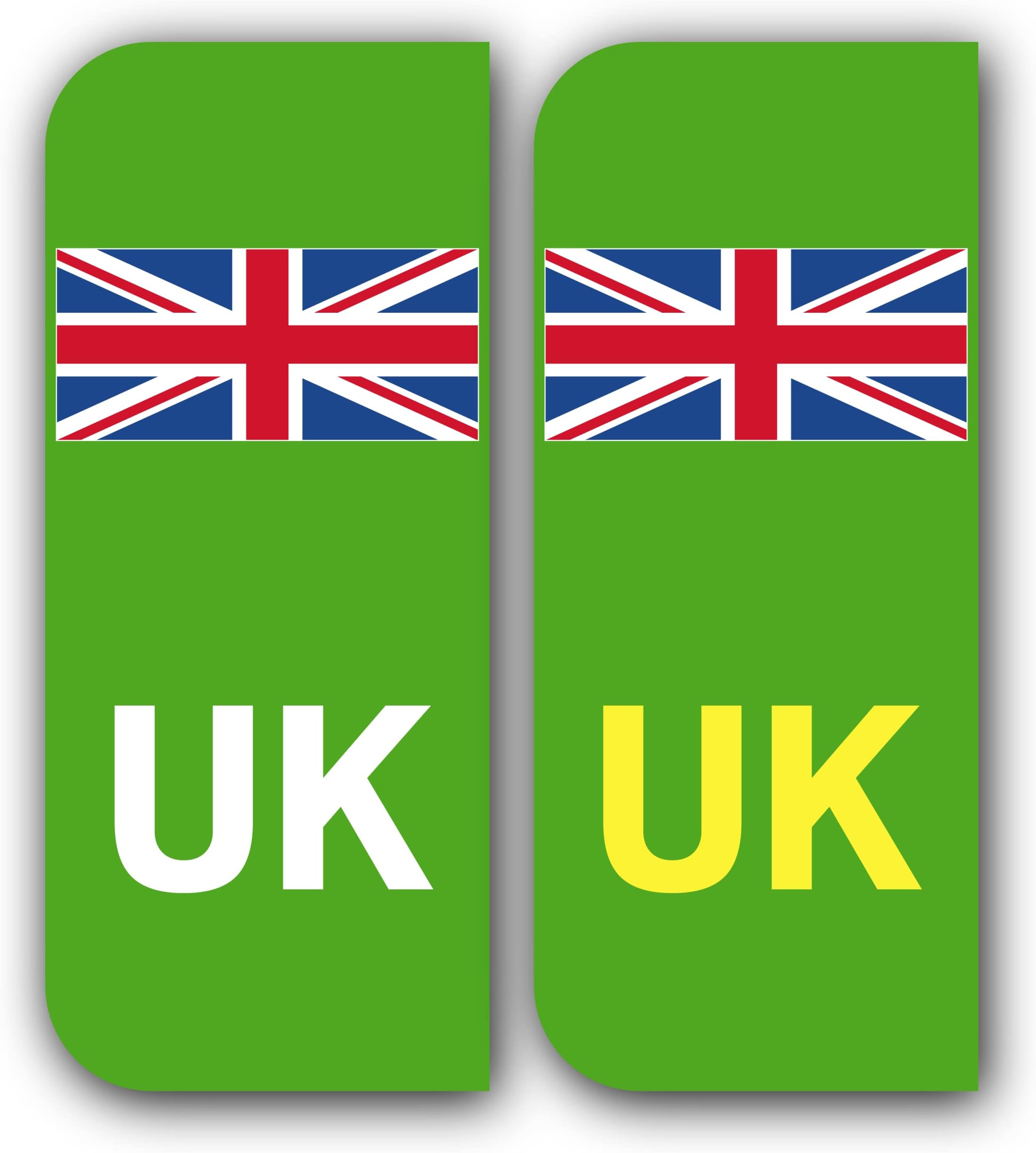 UK Car Stickers for Europe | UK Number Plate Sticker | New EU | Union ...