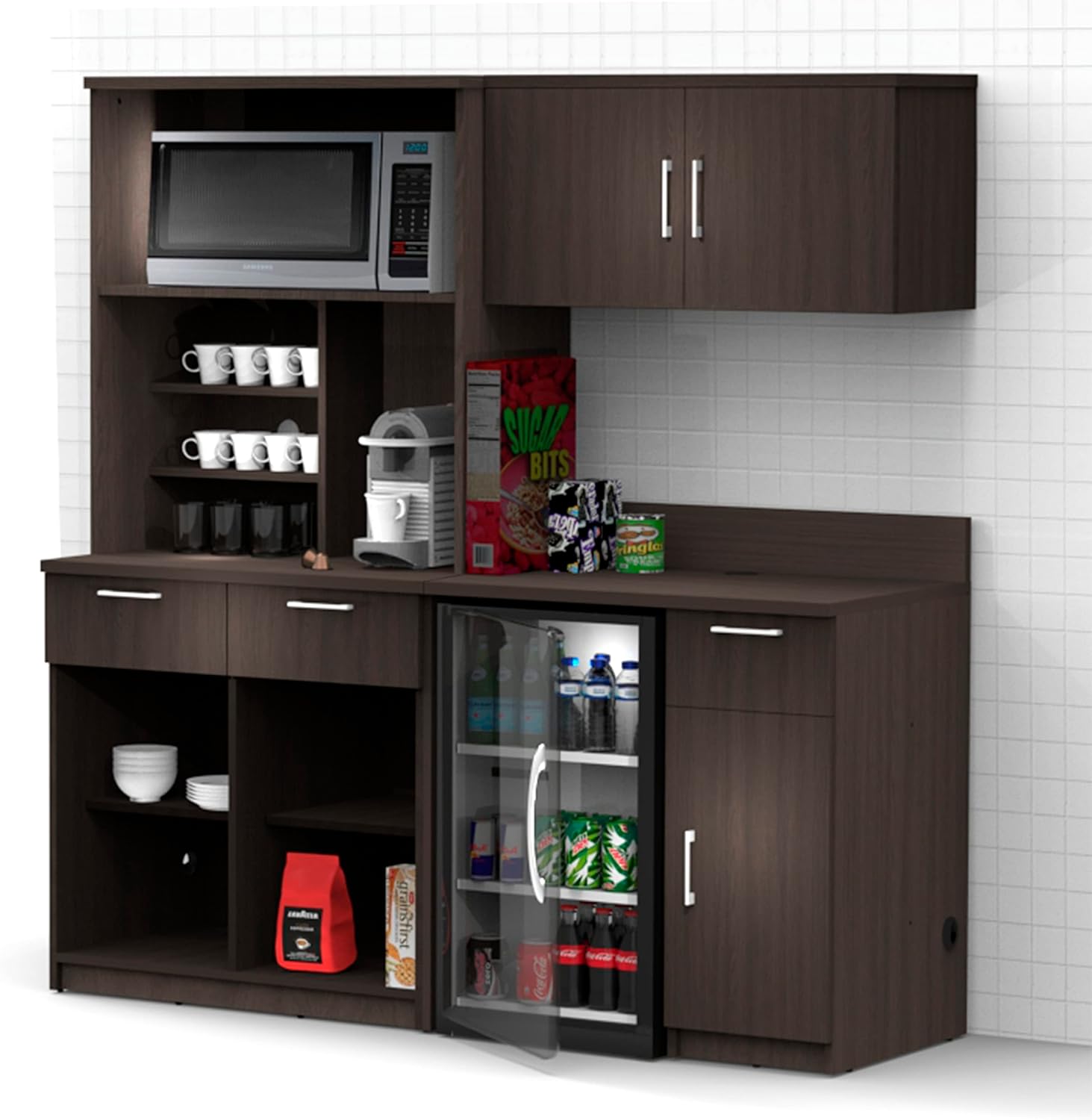 Amazon.com - BREAKtime Coffee Break Lunch Room Furniture Buffet Color ...