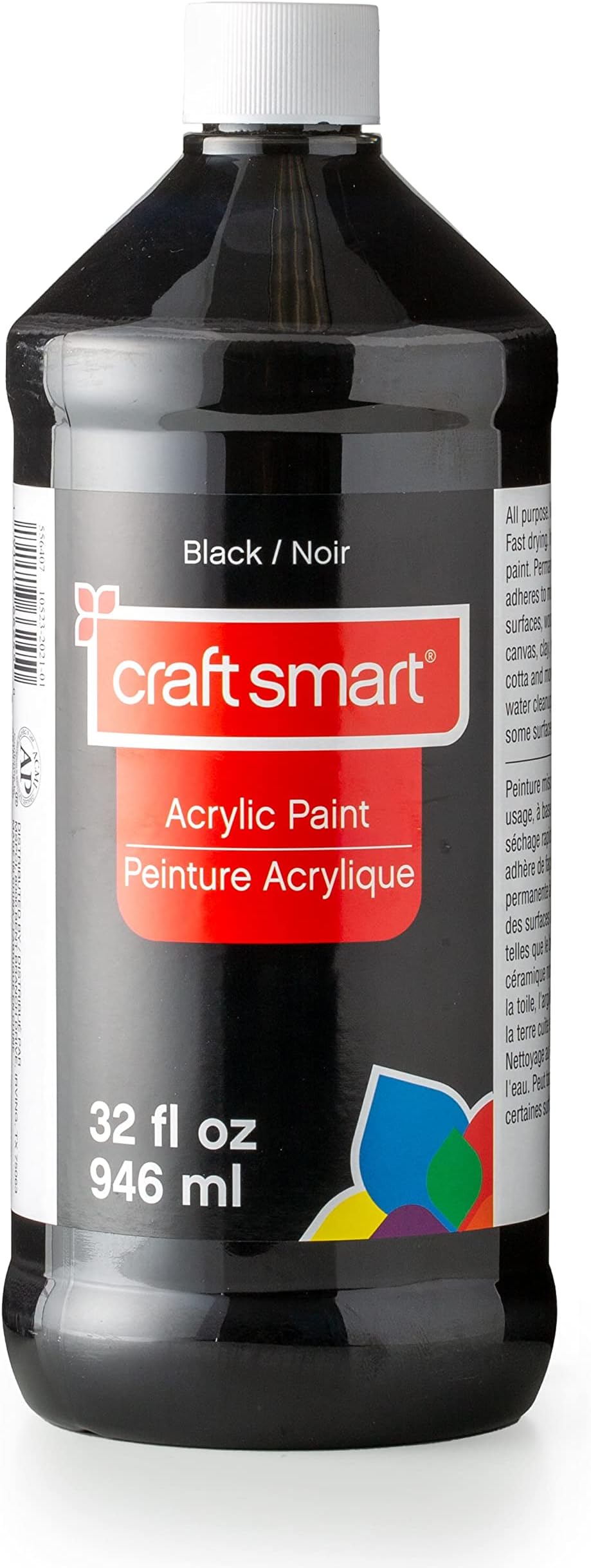 Amazon.com: Craft Smart Acrylic Paint Sets- Black & White Acrylic Paint ...