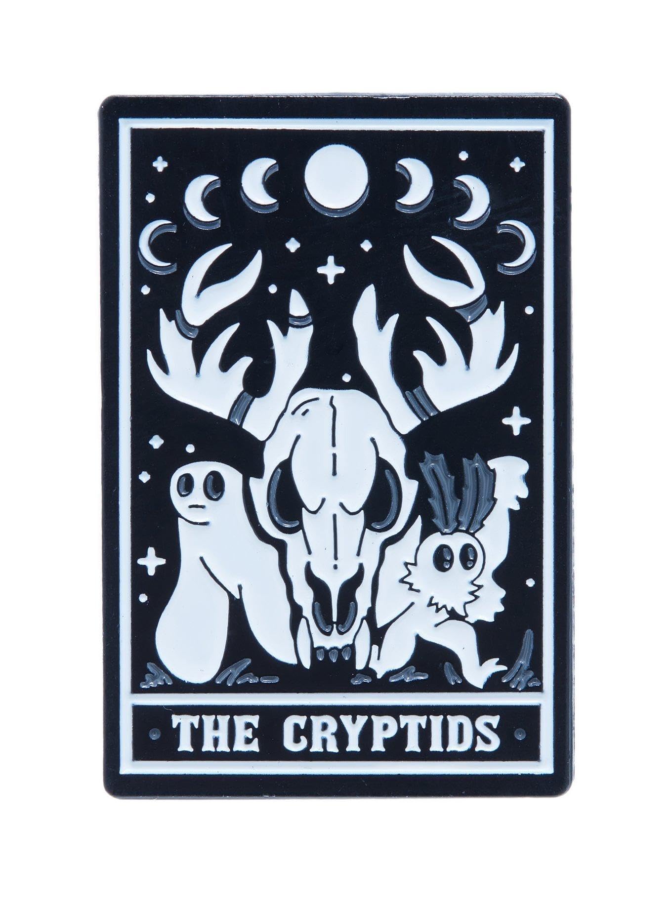 Amazon.com: Hot Topic Cryptids Tarot Card Enamel Pin MULTI NONE ...