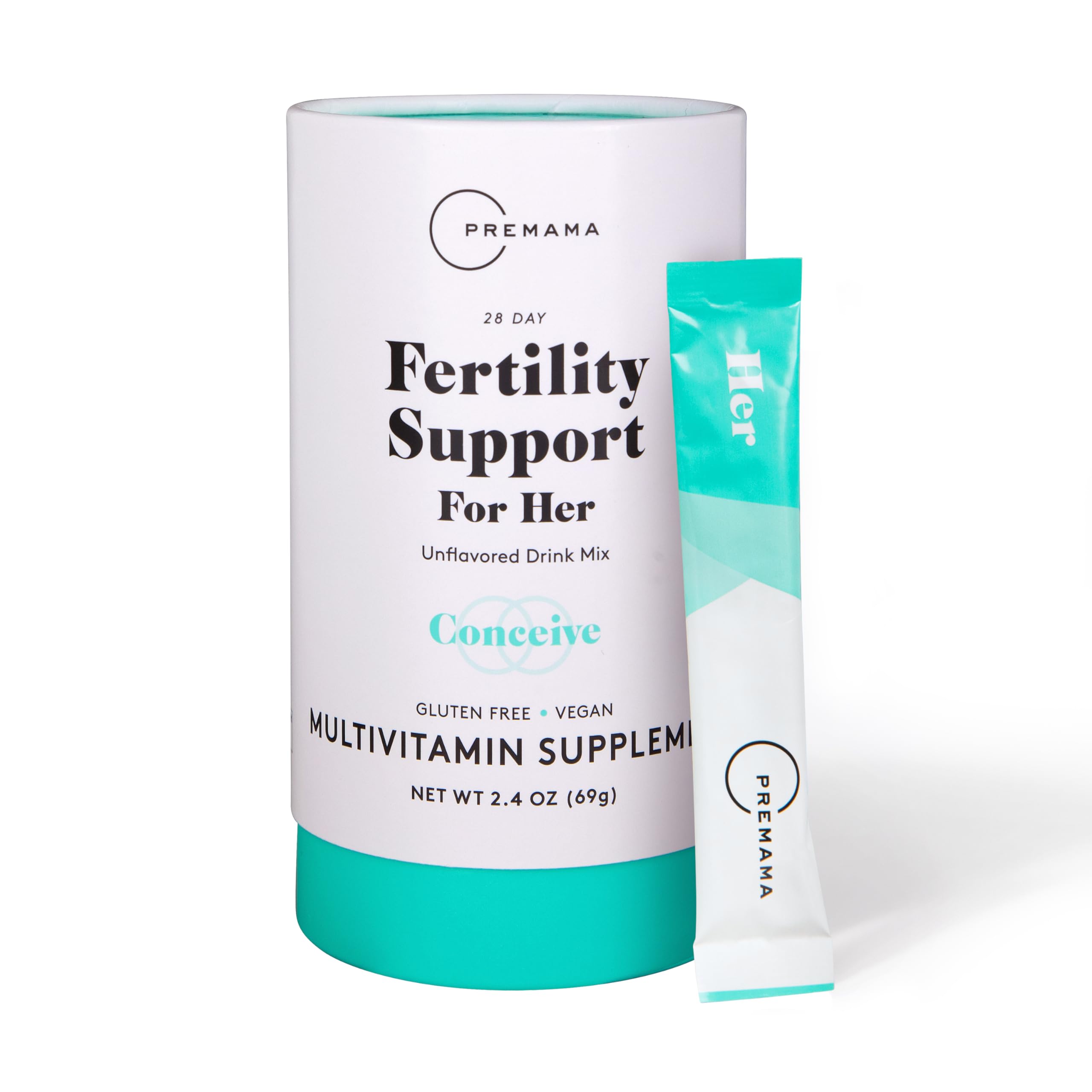 Snapklik.com : Fertility Support For Her Powder Packets, Multivitamin ...