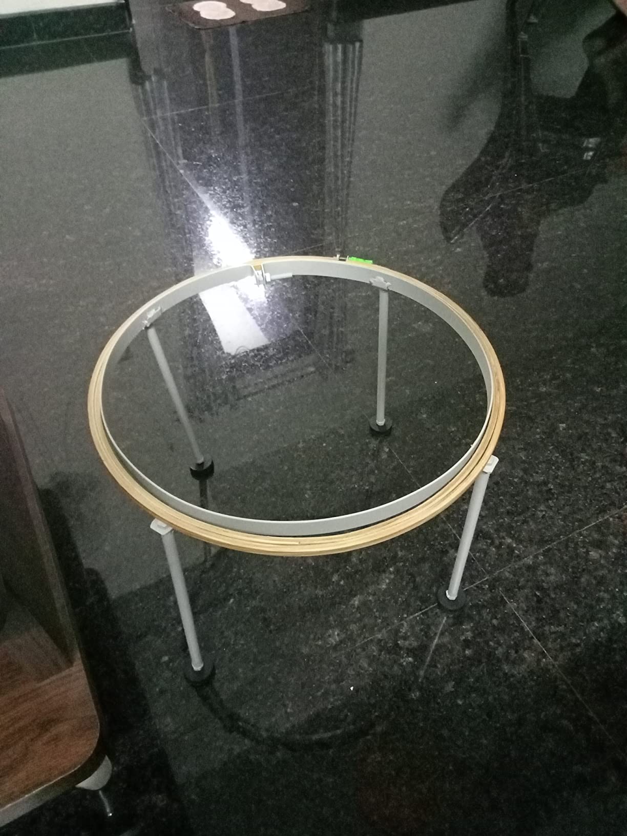 Aari Embroidery Frame Stand with Wooden Hoop aari Work Stand - 18 Inch ...