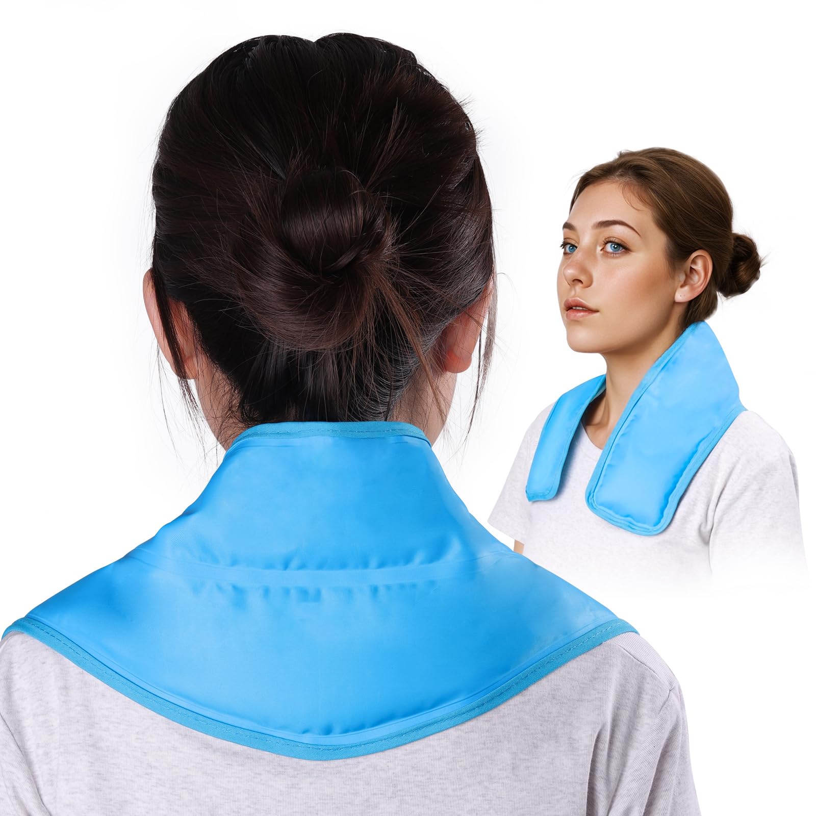 Amazon.com: KUAZIDAR Neck Ice Pack - Reusable Gel Ice Pack Wrap for ...