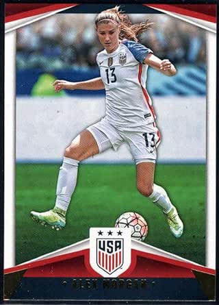 Amazon.com: 2016 Panini USA Soccer Soccer #1 Alex Morgan USA Official ...