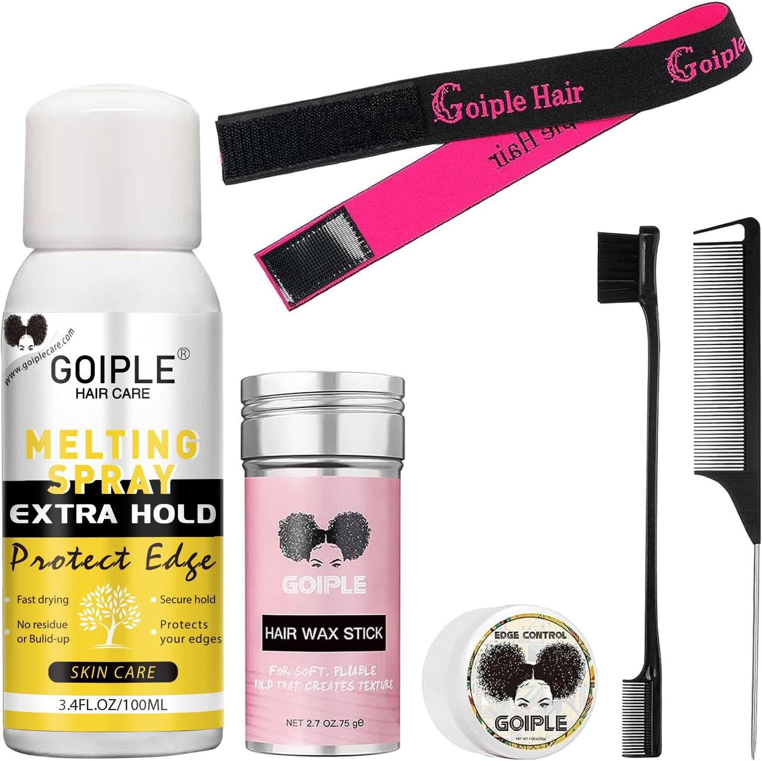 Amazon.com : EBIN NEW YORK Wonder Lace Bond Melt Spray 8oz / 250ml ...