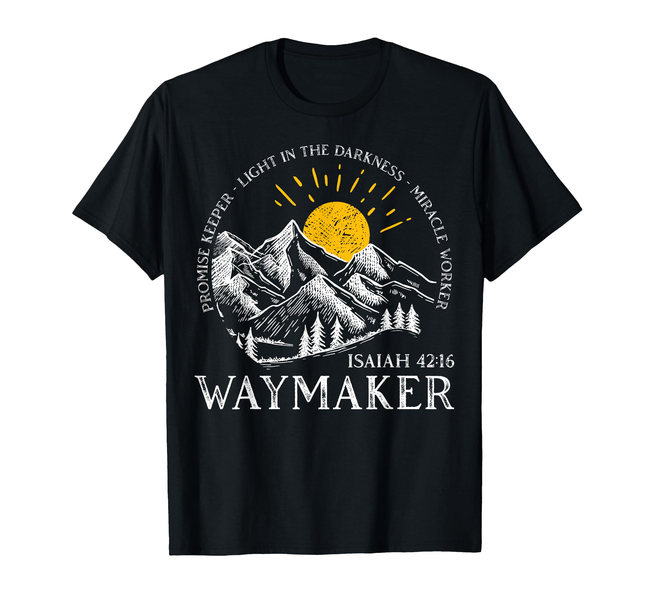 Amazon.com: Vintage Waymaker Promise Keeper Miracle Worker Christian T ...