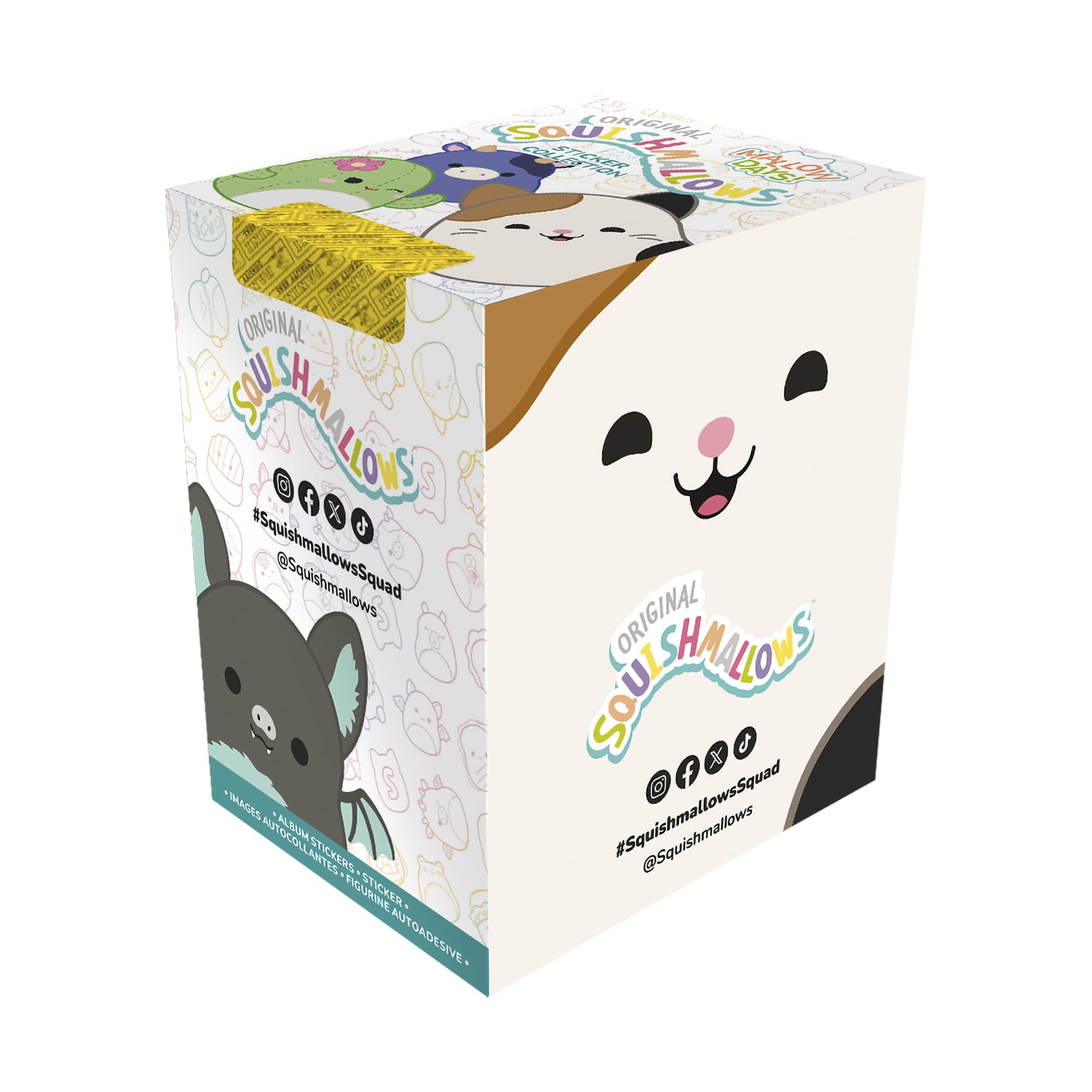 Squishmallows Mallow Days Sticker Collection – x36 Packs – BigaMart