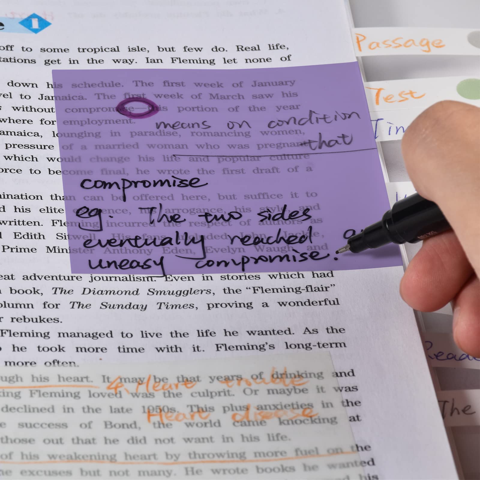 Snapklik.com : 700 Sheets Transparent Sticky Notes, Clear Bright ...