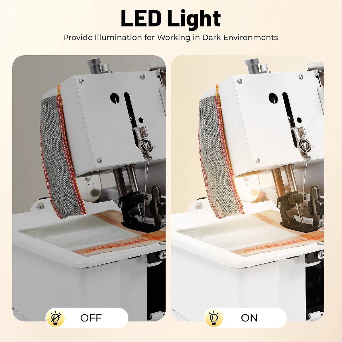 $19/mo - Finance Seaming Machine, Professional 4 Thread Overlock Serger ...