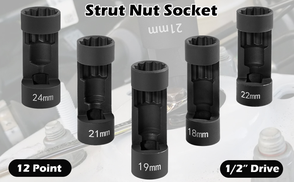 Watch Strut Nut Sockets Set 18mm 19mm 21mm 22mm 24mm on Amazon Live