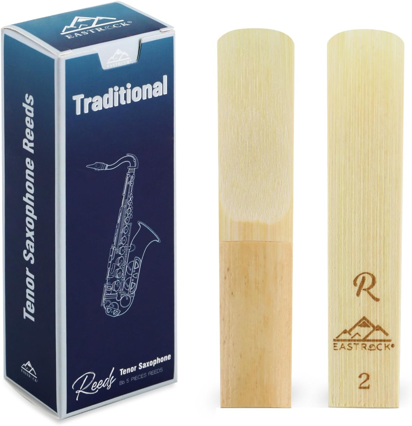 Amazon.com: Glory Tenor Saxophone Sax Reeds Size 2.5, Strength 2 1/2 ...