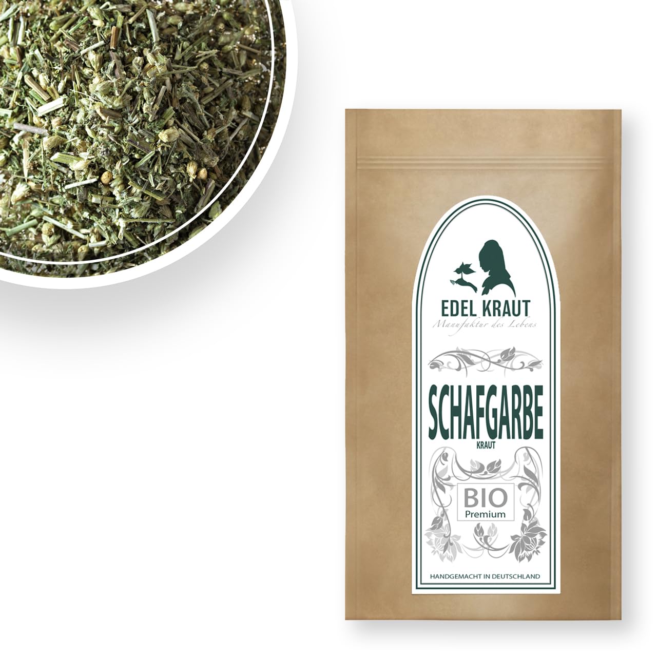 Schafgarbe Tee BIO 500g | EDEL KRAUT - 100% naturreiner Schafgarbentee ...