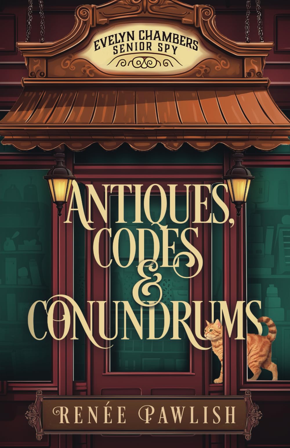 Amazon.com: Antiques, Codes & Conundrums (The Evelyn Chambers Senior ...