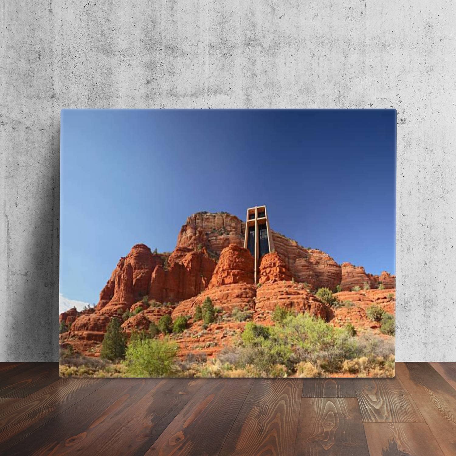 XEAJPJMGBQ Wall Art Painting Pictures Chapel of the Holy Cross Sedona ...