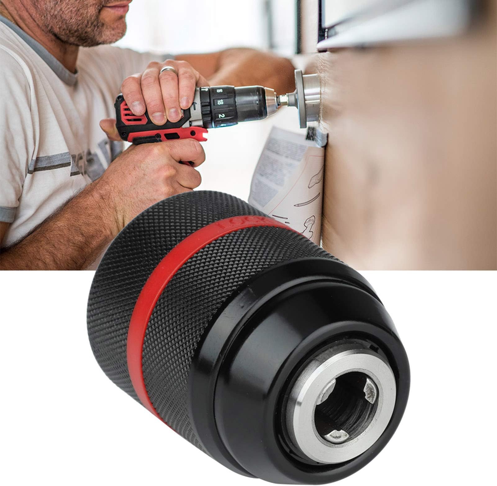 Drill Chuck, Drill Chuck Eyless Hand Drill Chuck 1/2??0Unf Mount 2-13Mm ...