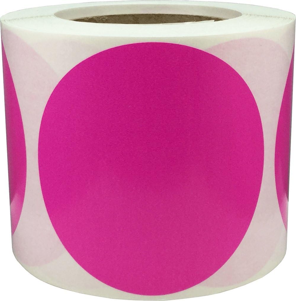 Buy Hot Pink Color Coding Labels For Organizing Inventory 4 Inch Round Buy Hot Pink Color Coding Labels For Organizing Inventory 4 Inch Round