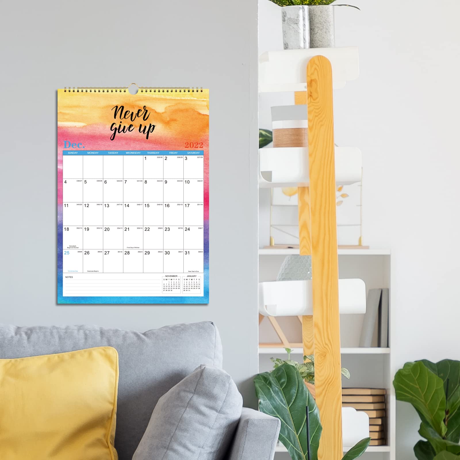 Buy 2022-2023 Calendar - 2022-2023 Monthly Wall Calendar with Thick ...