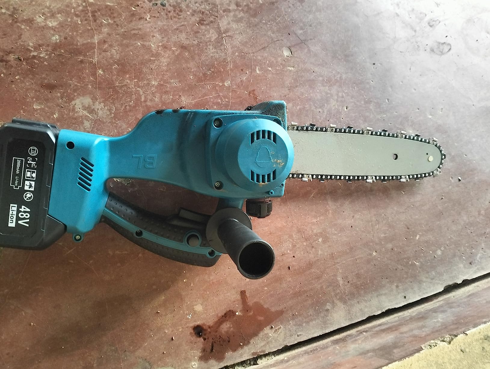 KROST 48V 10" Cordless Chainsaw, Brushless Motor Cordless Portable ...