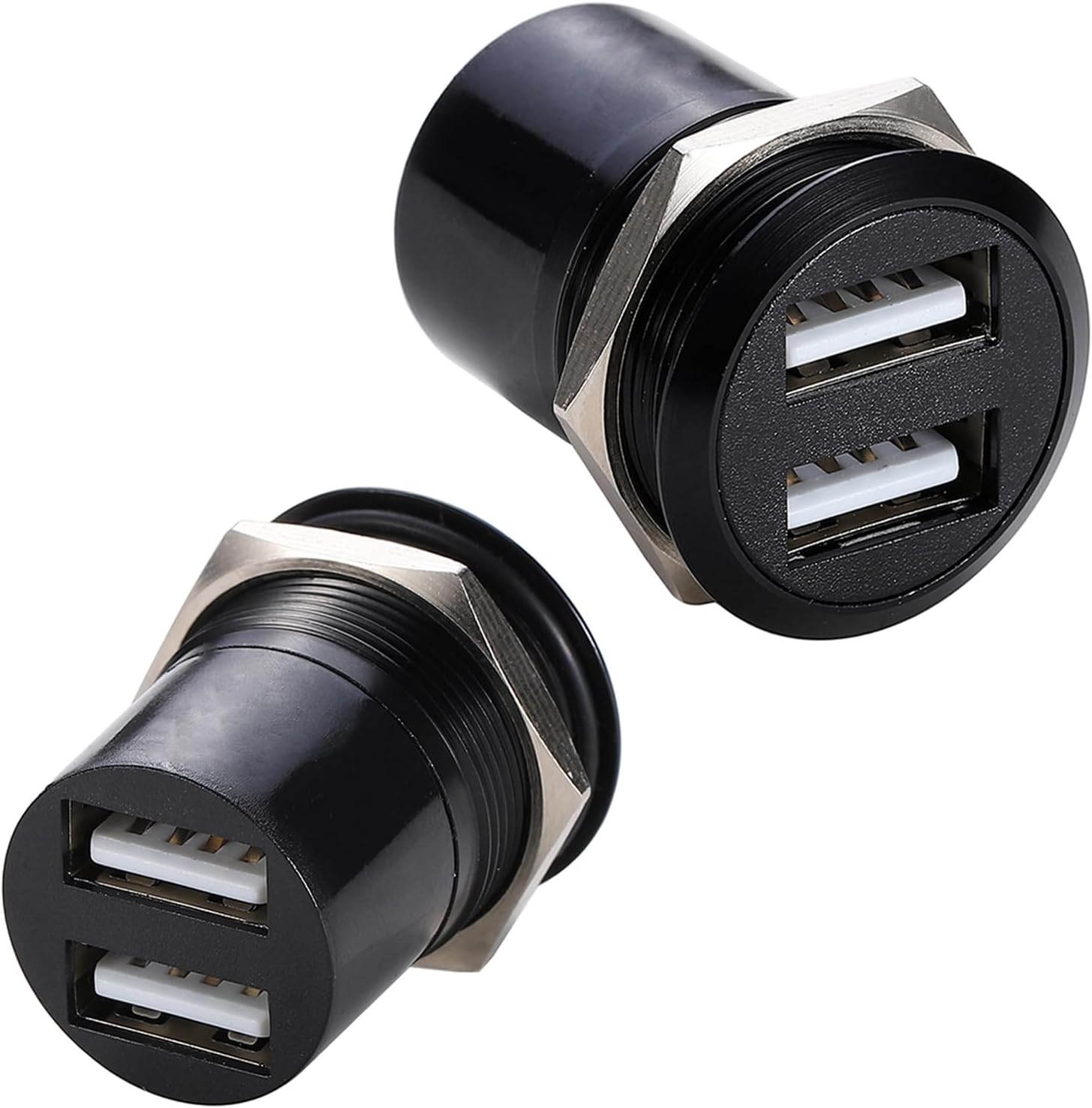 Amazon.com: PENGLIN USB 2.0 Panel Mount Connector, Dual USB Pass ...