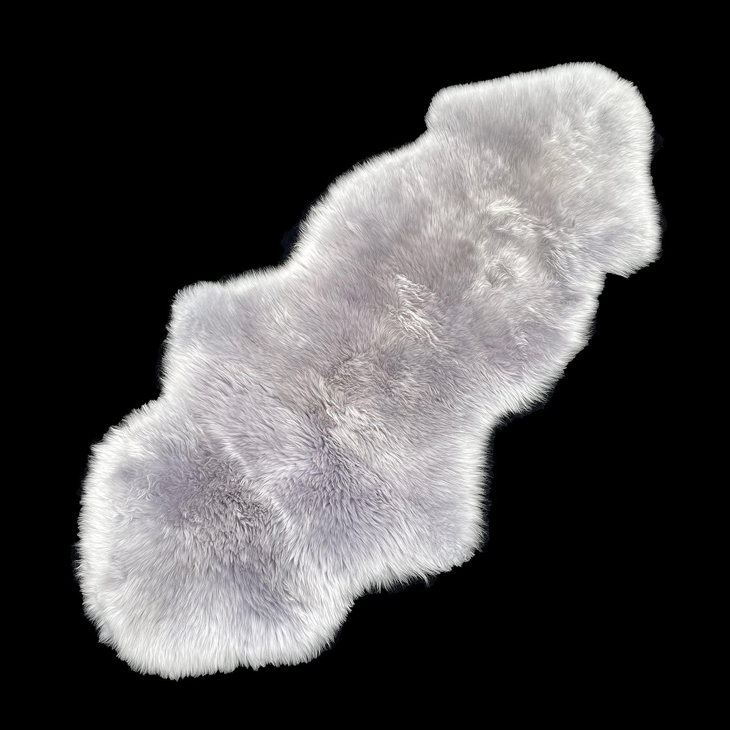 WL&ALLEN Large Sheepskin Rug Genuine Thick and Lush 3 Inch Pile，Luxury ...