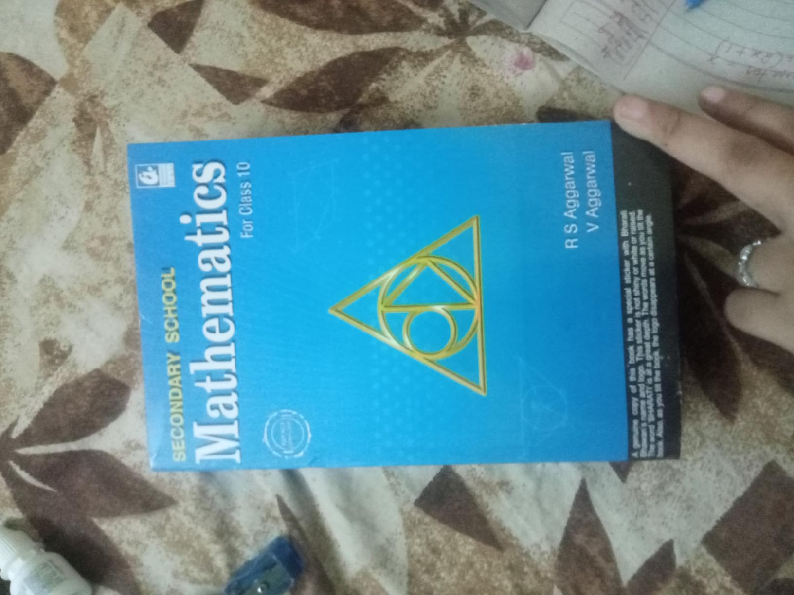 RS Aggarwal Math Class -10 Secondary School Mathematics - (CBSE ...