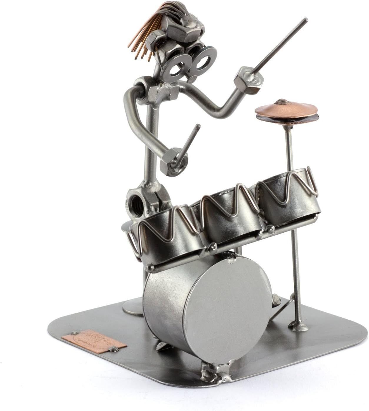 Amazon.com: Steelman24 Drummer Sculpture Nuts and Bolts Handmade ...