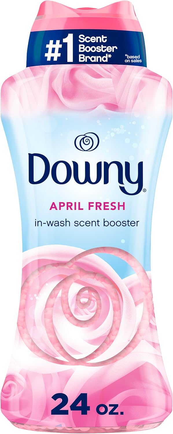 Amazon.com: Downy In-Wash Laundry Scent Booster Beads, April Fresh, 24 ...