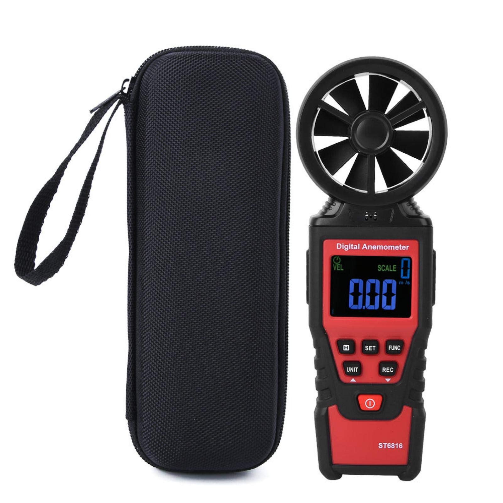 Buy Anemometer, Mini Portable Digital Anemometer, for Wind Speed ...
