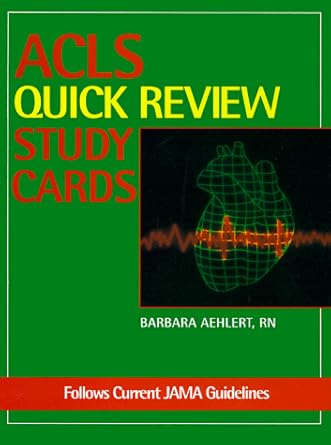 Buy ACLS Quick Review Study Cards Book Online at Low Prices in India ...