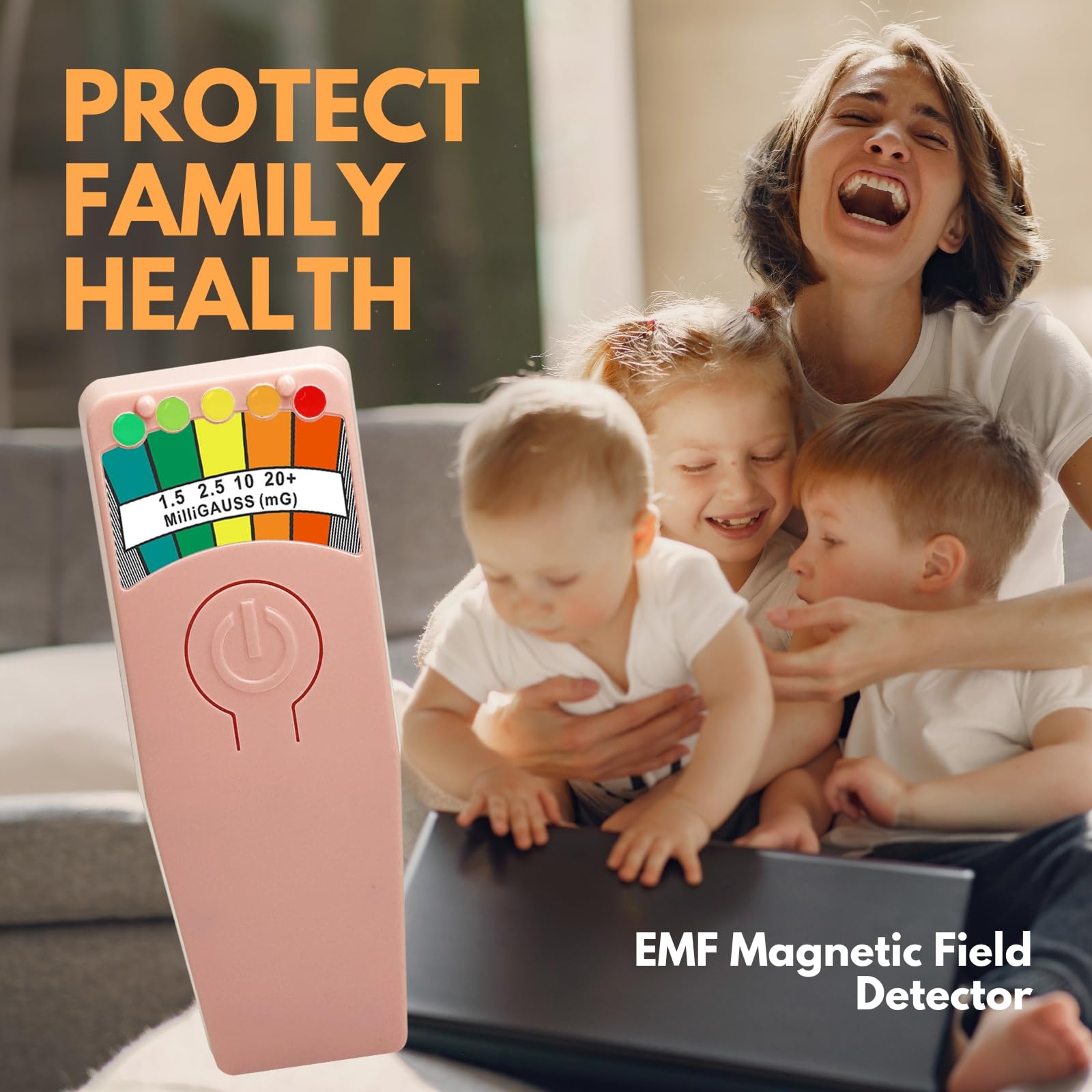 Snapklik.com : New Upgraded Pink Ghost Hunting Equipment EMF Meter ...